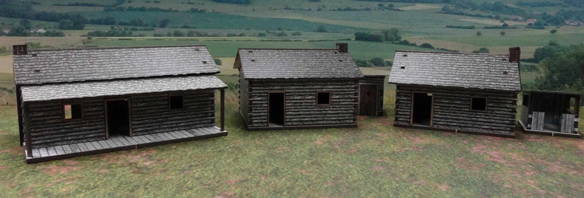 28mm Cabins (TTR) – Battlefield Accessories